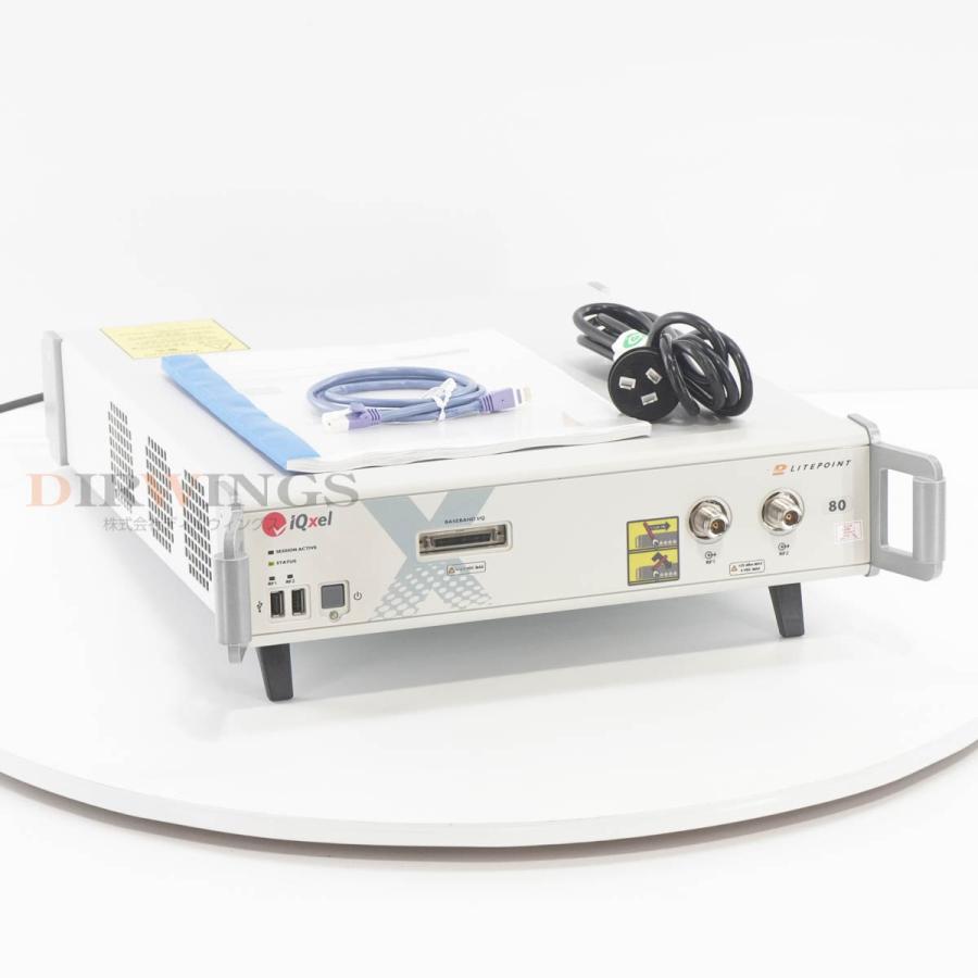 [DW]USED 8日保証 校正2025年5月まで有効 LITEPOINT IQxel 80 IQxel80 IQxel-80 ...