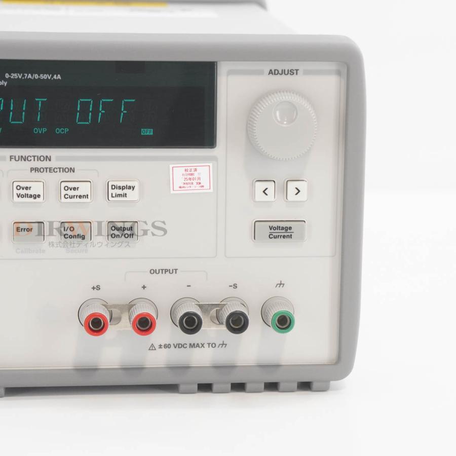 [JB]USED 保証なし Keysight E3634A DC Power Supply DC電源 直流電源 OPT 0E9 0-25V ...