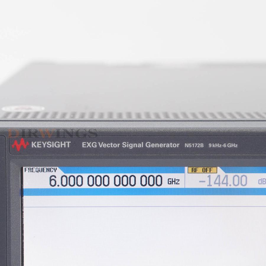 [DW]USED 8日保証 校正2025年10月まで有効 Keysight N5172B X-Series EXG Vector Signal Generator RFベクトル信号発生器 ...