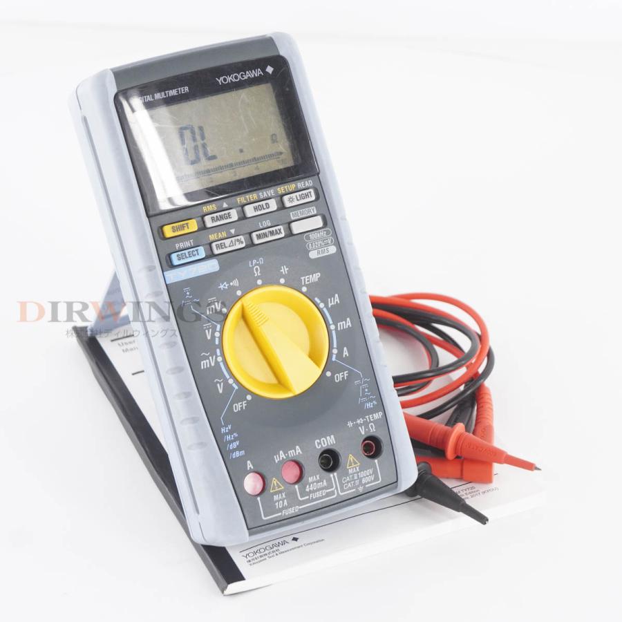 [JB]USED 保証なし YOKOGAWA TY720 DMM DIGITAL MULTIMETER デジタルマルチメーター 取扱説明書 ...