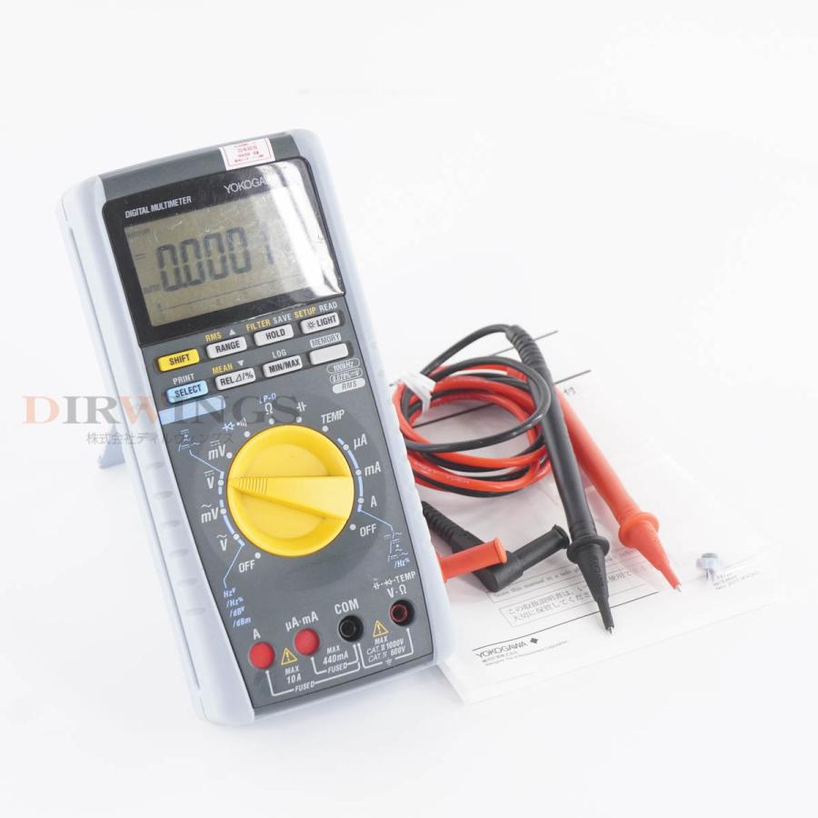 [DW]USED 8日保証 02/2024CAL YOKOGAWA TY720 DMM DIGITAL MULTIMETER デジタルマルチ ...