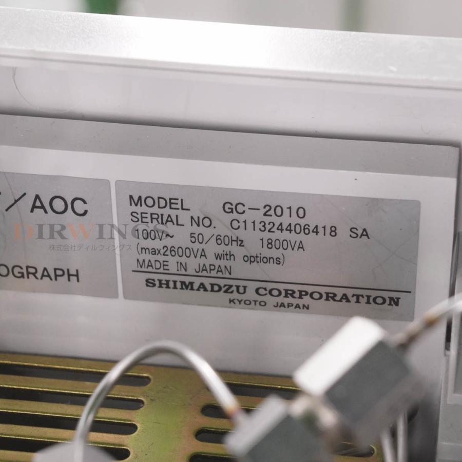 [DW]USED 8日保証 SHIMADZU GC-2010 GC-2010AF/AOC GAS CHROMATOGRAPH ガス ...