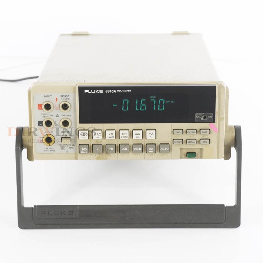 [DW]USED 8日保証 2台入荷 FLUKE 8840A DIGITAL MULTIMETER デジタルマルチメーター マルチメーター ...
