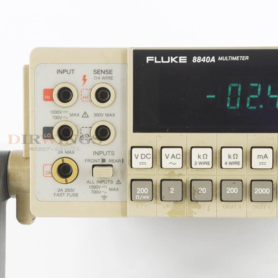 [DW]USED 8日保証 2台入荷 FLUKE 8840A DIGITAL MULTIMETER デジタルマルチメーター マルチメーター ...