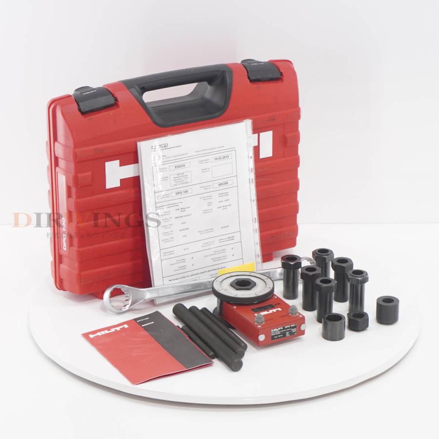 [DW]USED 8日保証 HILTI DPG 100 01 DPG100 Anchor Tester アンカーテスター 非破壊テスター ...