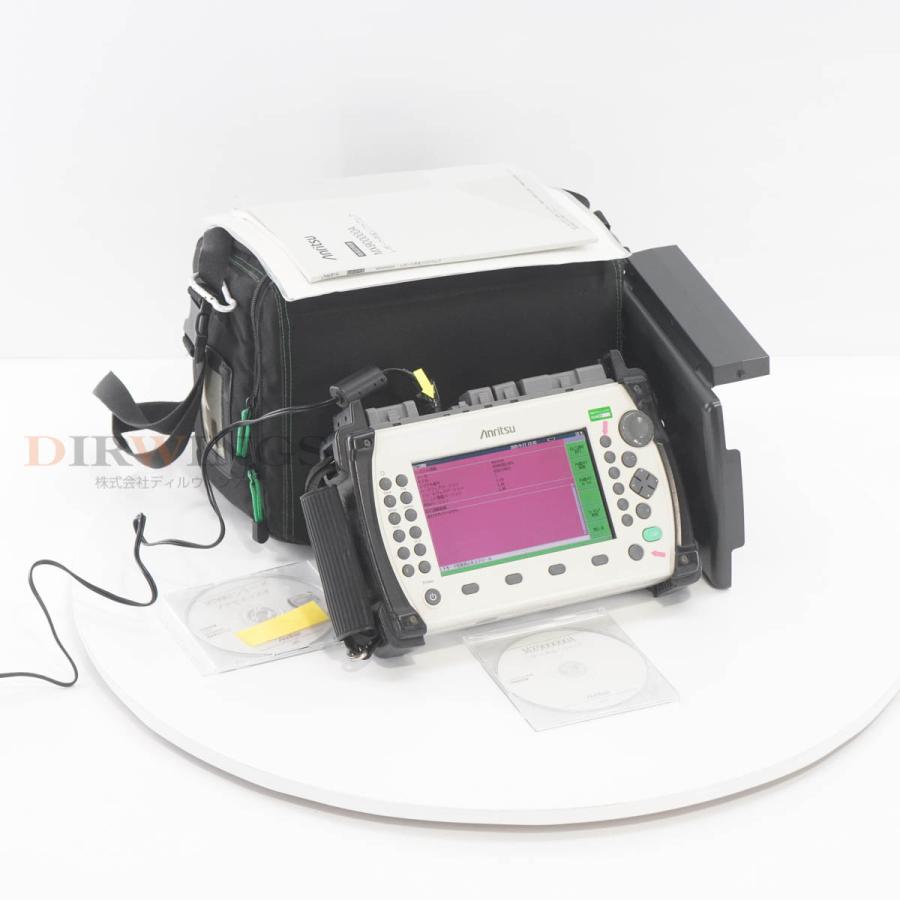 [DW]USED 8日保証 10/2020CAL Anritsu MT9082B2 MT9080 ACCESS Master アクセスマスタ OTDR 光パルス試験器 OPT 010 ...