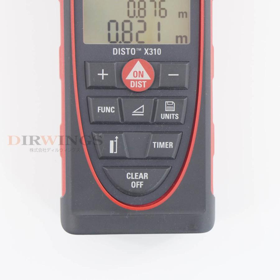 [PG]USED 8日保証 Leica DISTO X310 Laser Distance Meter レーザー距離計 ディスト ソフトウェア 取扱説明書 [06944-0003 ...