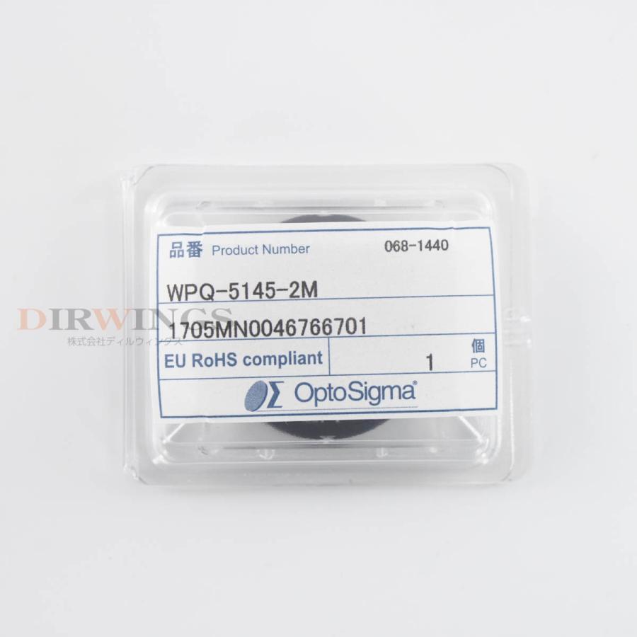 [DW]USED 8日保証 OptoSigma WPQ-5145-2M SIGMA KOKI Quartz Waveplate 水晶波長板 [06952-0019] : DIRWINGS ...