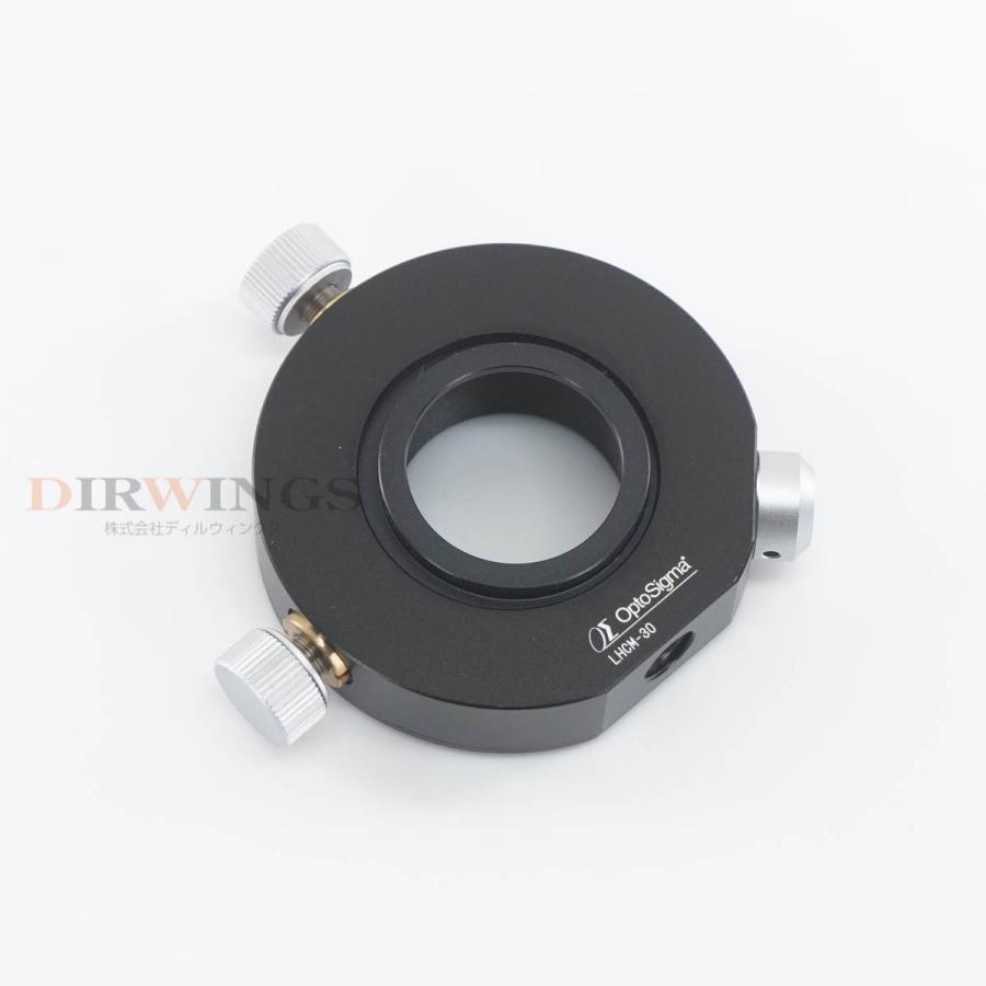 [DW]USED 8日保証 OptoSigma LHCM-30 SIGMA KOKI Small Centering Lens Holder 小型芯出し式レンズホルダー [06952-0053 ...