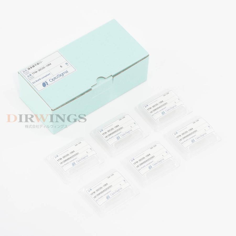 [DW]USED 8日保証 6個入り 未使用に近い OptoSigma TFM-30C05-1064 SIGMA KOKI Laser ...