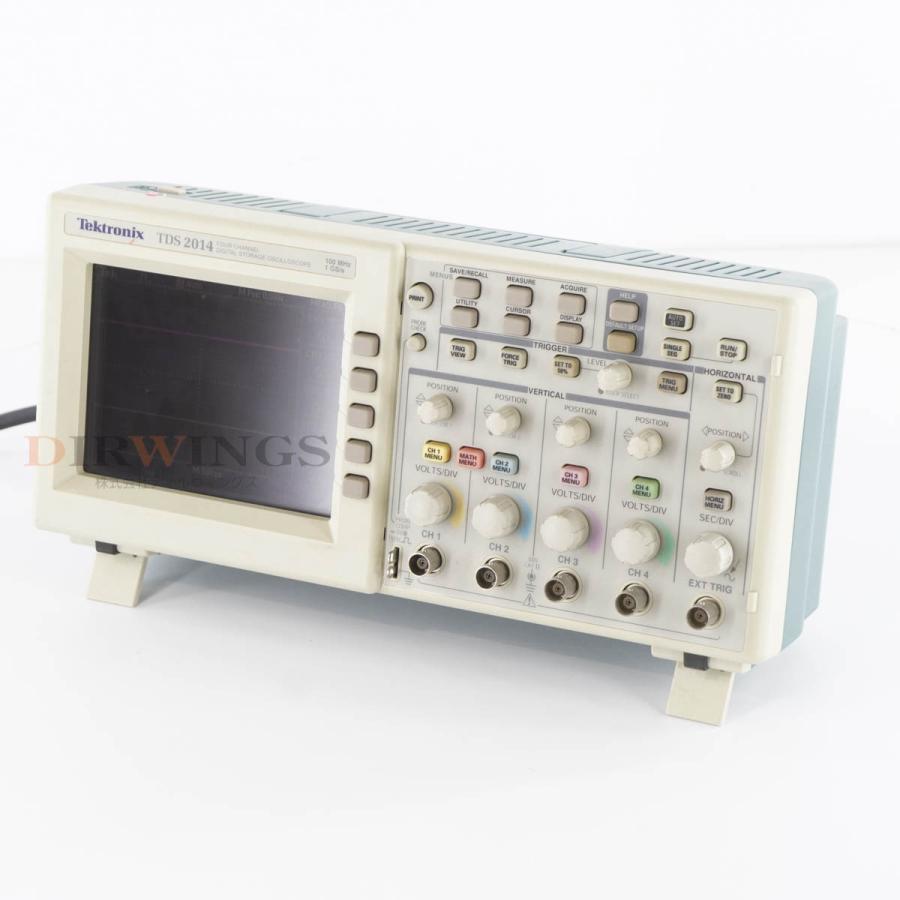 [DW]USED 8日保証 Tektronix TDS 2014 TDS2014 DIGITAL STORAGE OSCILLOSCOPE ...