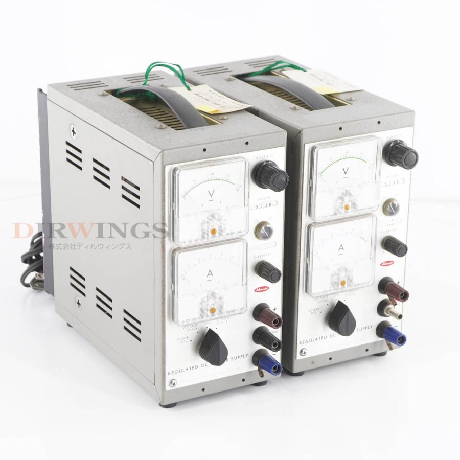 [DW]USED 8日保証 2台セット METRONIX 523B REGULATED DC POWER SUPPLY 直流安定化電源 DC電源 直流電源 [06959-0014 ...