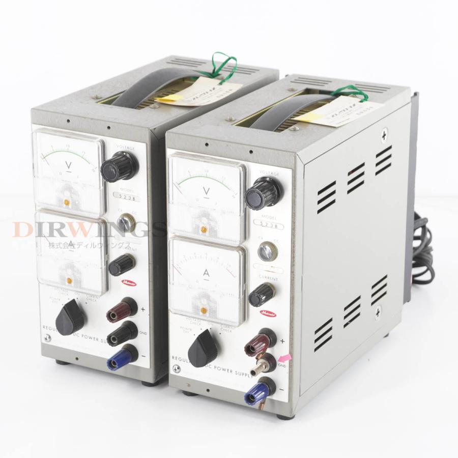 [DW]USED 8日保証 2台セット METRONIX 523B REGULATED DC POWER SUPPLY 直流安定化電源 DC電源 直流電源 [06959-0014 ...