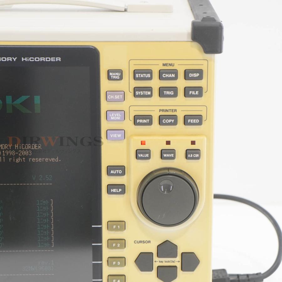 [JB]USED 保証なし HIOKI 8842 メモハイ MEMORY HiCORDER メモリハイコーダ メモリーハイコーダー 8936* ...