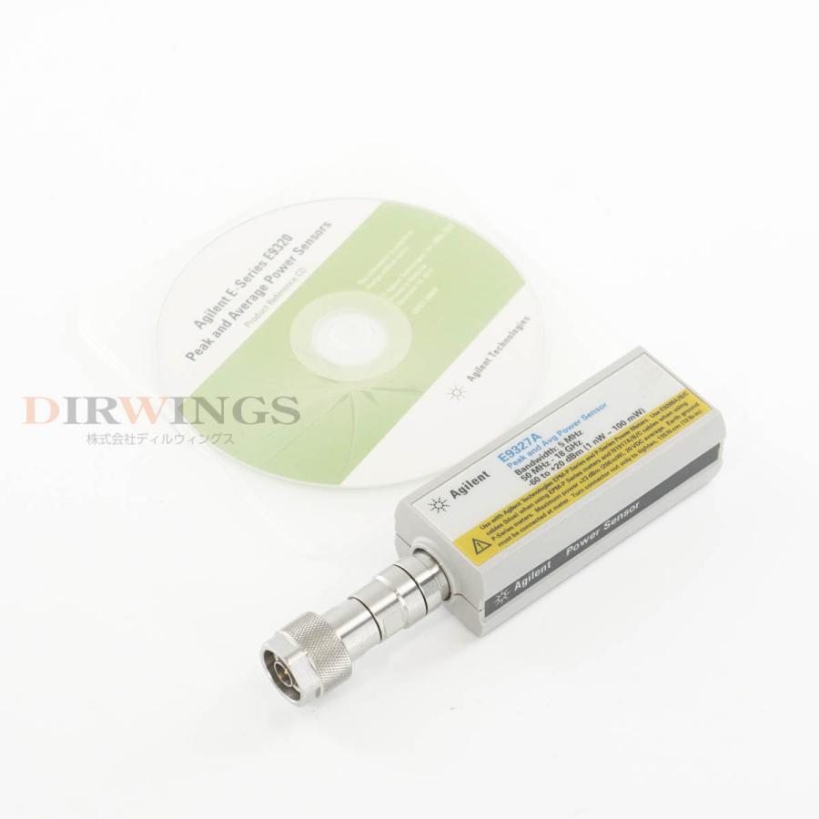 [JB]USED 保証なし Agilent E9327A Peak and Avg Power Sensor パワーセンサー 50MHz-18GHz -60to+20dBm ソフトウェア ...