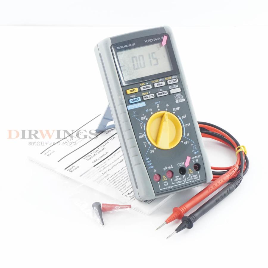 [JB]USED 保証なし YOKOGAWA TY720 DMM DIGITAL MULTIMETER デジタルマルチメーター 取扱説明書 ...