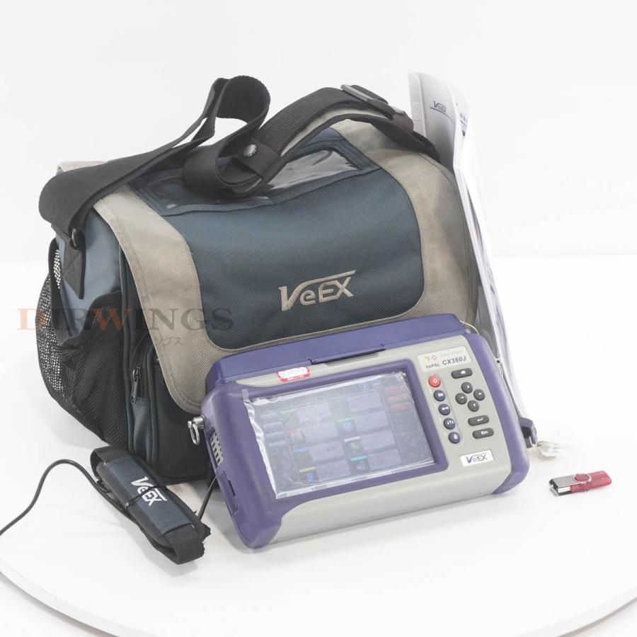 [DW]USED 8日保証 次期校正2025年8月 VeEX VePAL CX380J Cable Expert CATV Analyzer ...