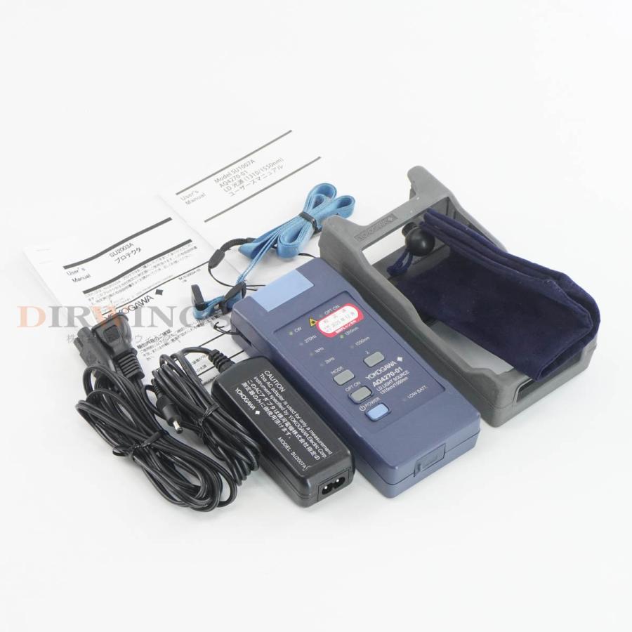 [DW]USED 8日保証 次期校正2025年12月 YOKOGAWA AQ4270-01 SU1007A LD LIGHT SOURCE ...