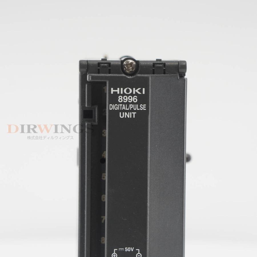 [DW]USED 8日保証 HIOKI 8996 DIGITAL/PULSE UNIT デジタル・パルスユニット 8423 MEMORY ...