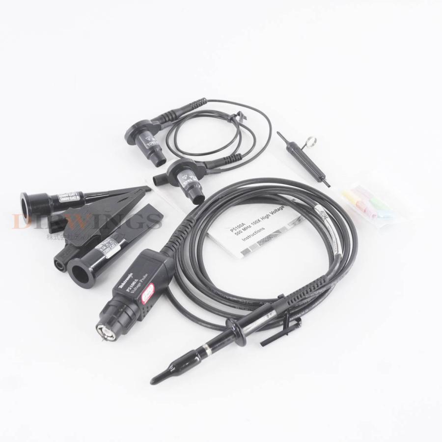 [DW]USED 8日保証 次期校正2025年11月 Tektronix P5100A High Voltage Probe 高電圧プローブ 500MHz 100X 40MΩ 2.5pF 取扱 ...