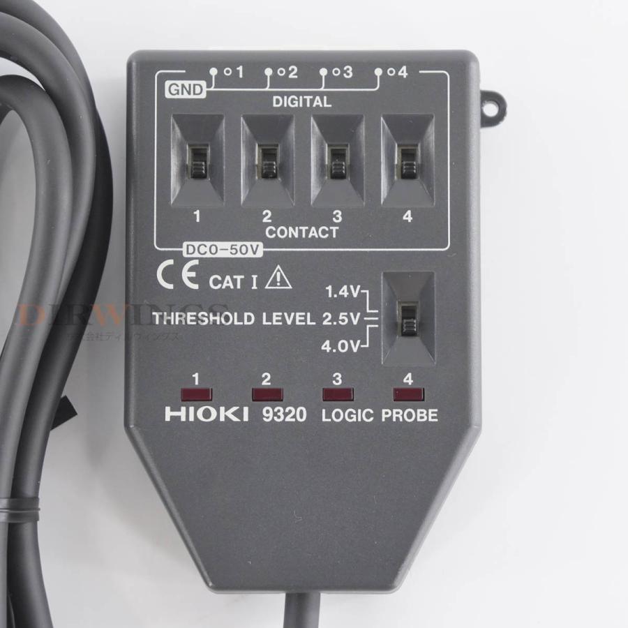 [DW]USED 8日保証 HIOKI 9320 LOGIC PROBE ロジックプローブ MEMORY HiCORDER メモリハイコーダ用 ...