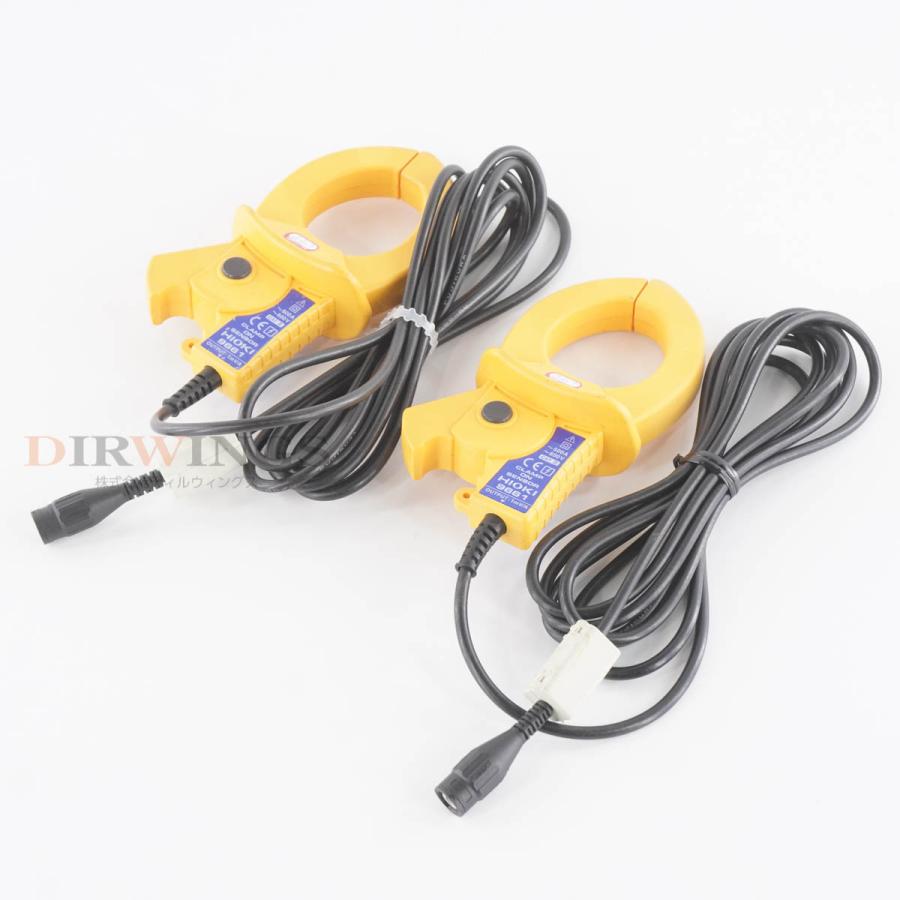 [DW]USED 8日保証 2個セット 次期校正2025年1月 HIOKI 9661 CLAMP ON SENSOR クランプオンセンサー ...