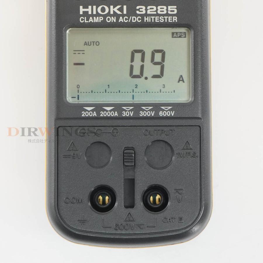 [DW]USED 8日保証 5台入荷 次期校正2025年10月 HIOKI 3285 CLAMP ON AC/DC HiTESTER クランプ ...