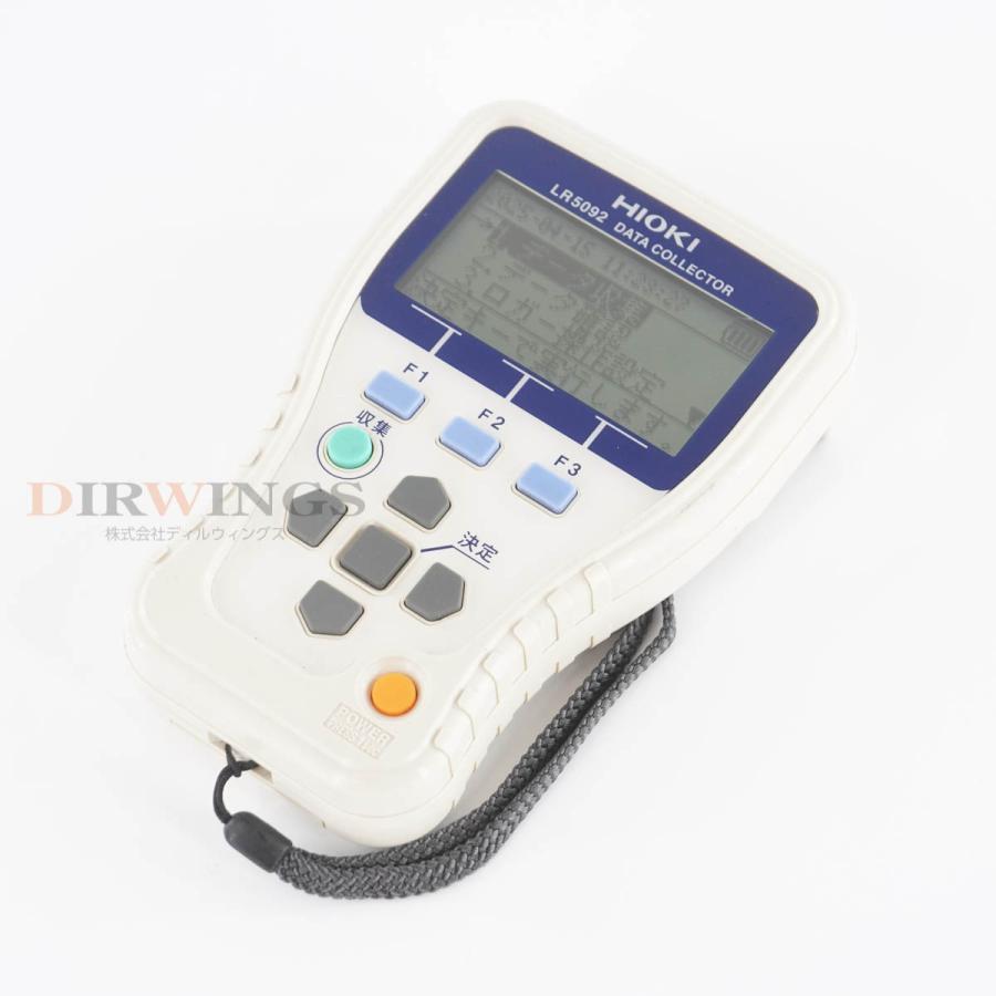 [DW]USED 8日保証 2台入荷 HIOKI LR5092 DATA COLLECTOR LR5000 Series Data Logger データコレクター データロガー用回収 ...