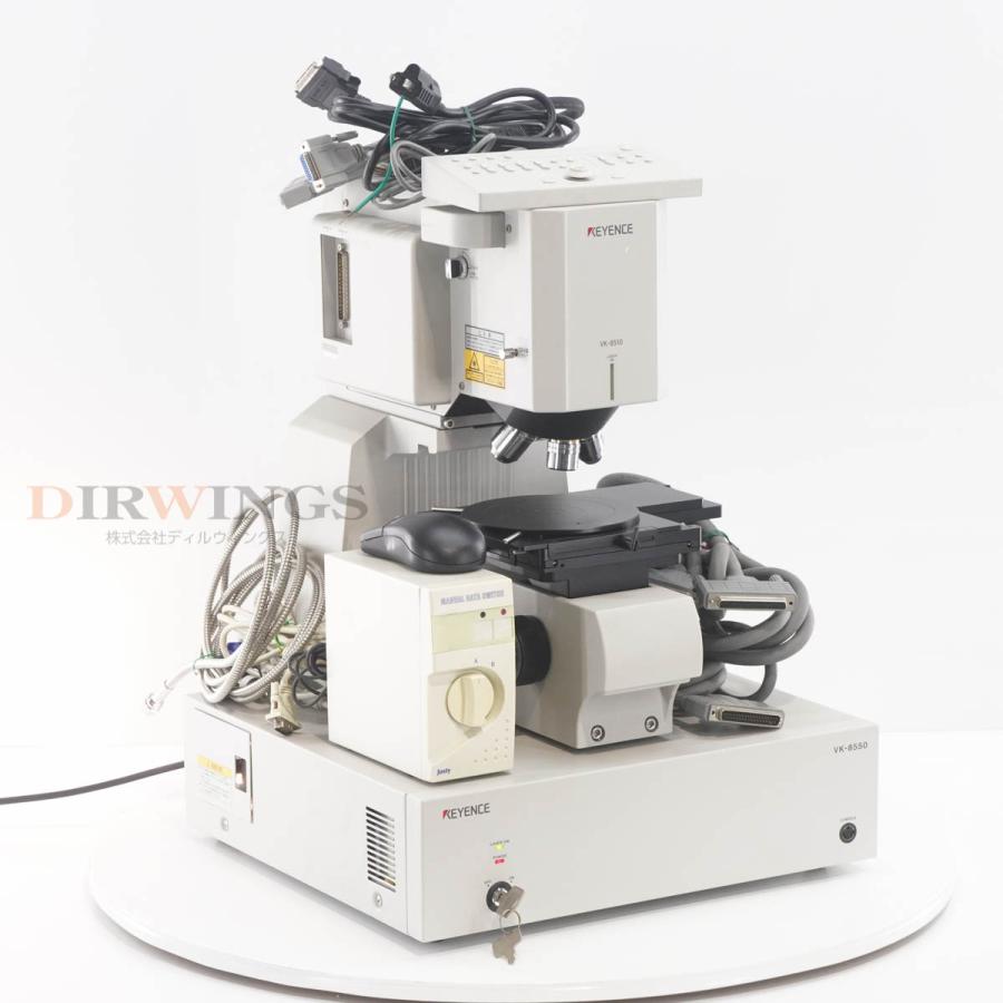 [DW]USED 8日保証 KEYENCE VK-8510 VK-8500 Microscope レーザー顕微鏡 超深度形状測定顕微鏡 CF ...