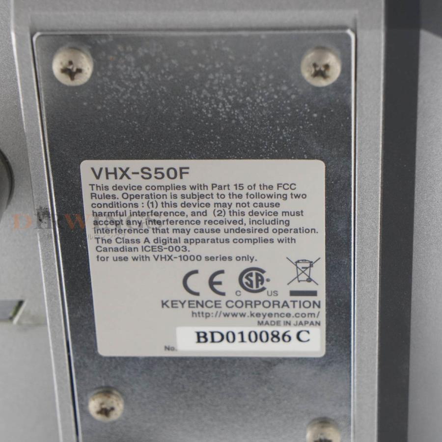 [DW]USED 8日保証 KEYENCE VHX-1000 DIGITAL MICROSCOPE デジタルマイクロスコープ VHX-S50F ...