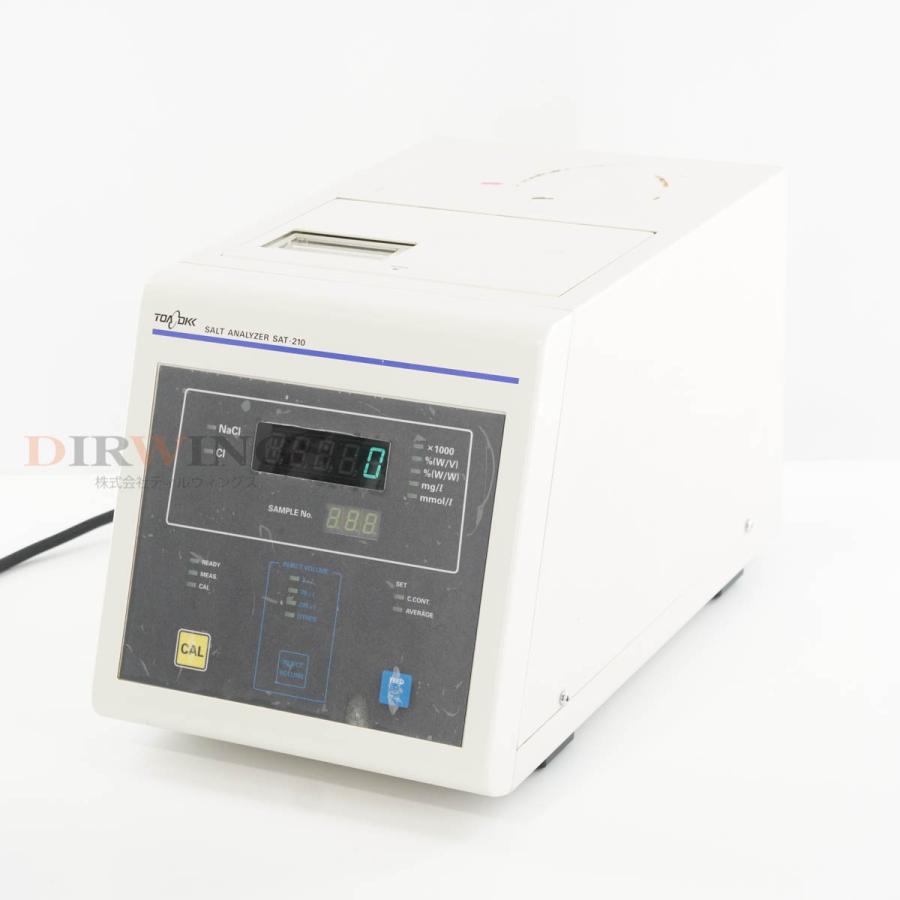 [DW]USED 8日保証 TOA DKK SAT-210 SALT ANALYZER 塩分分析計 電源コード [06989-0022 ...