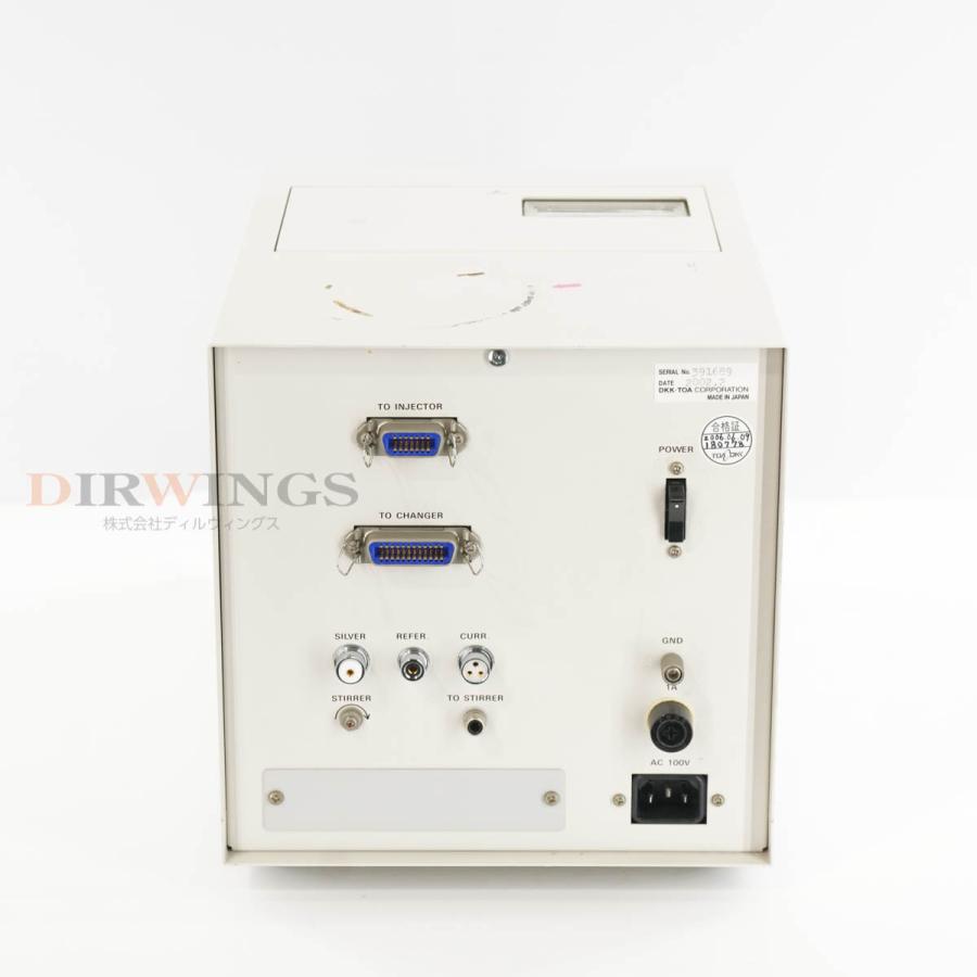 [DW]USED 8日保証 TOA DKK SAT-210 SALT ANALYZER 塩分分析計 電源コード [06989-0022 ...