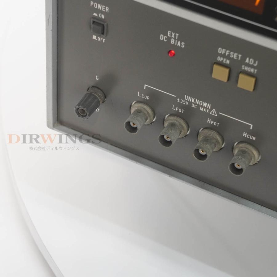 [JB]USED 保証なし ANDO AG-4311 LCR METER LCRメーター [07003-0003] : ソクラボショップ ...