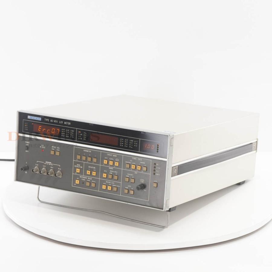 [JB]USED 保証なし ANDO AG-4311 LCR METER LCRメーター [07003-0003] : ソクラボショップ ...