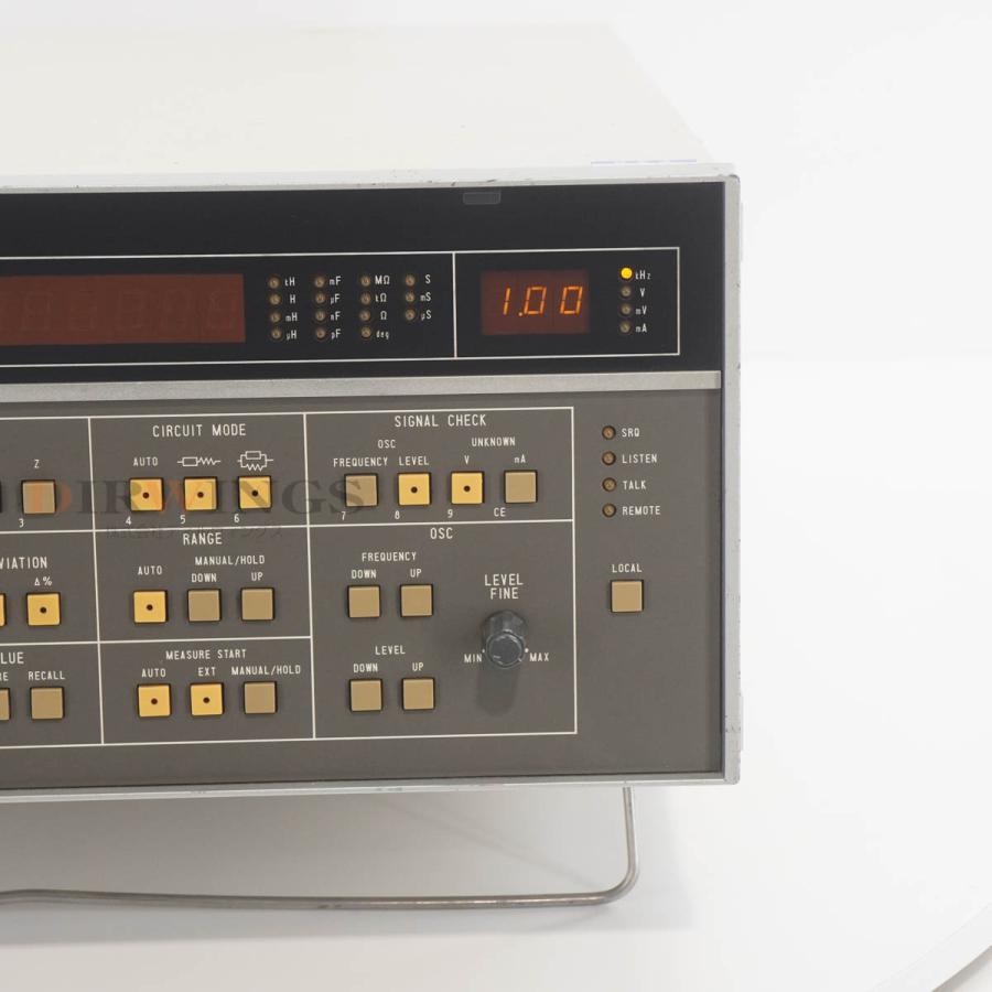 [JB]USED 保証なし ANDO AG-4311 LCR METER LCRメーター [07003-0003] : ソクラボショップ ...