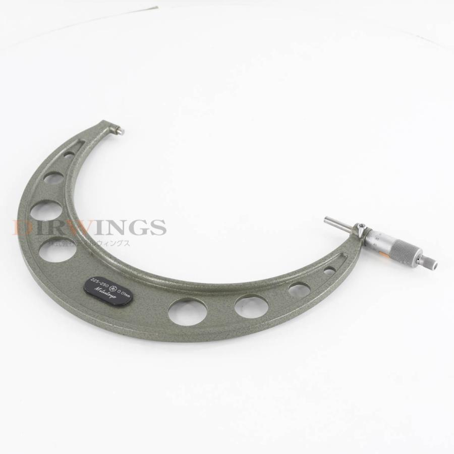 [DW]USED 8日保証 Mitutoyo 225-250 Micrometer マイクロメーター 0.01mm [07017-0003 ...