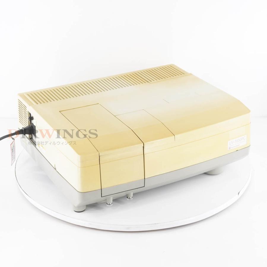 [DW]USED 8日保証 SHIMADZU UV-1650PC UV-1650 (PC)S GLP UV-VISIBLE SPECTROPHOTOMETER 紫外可視分光光度計 [07019 ...