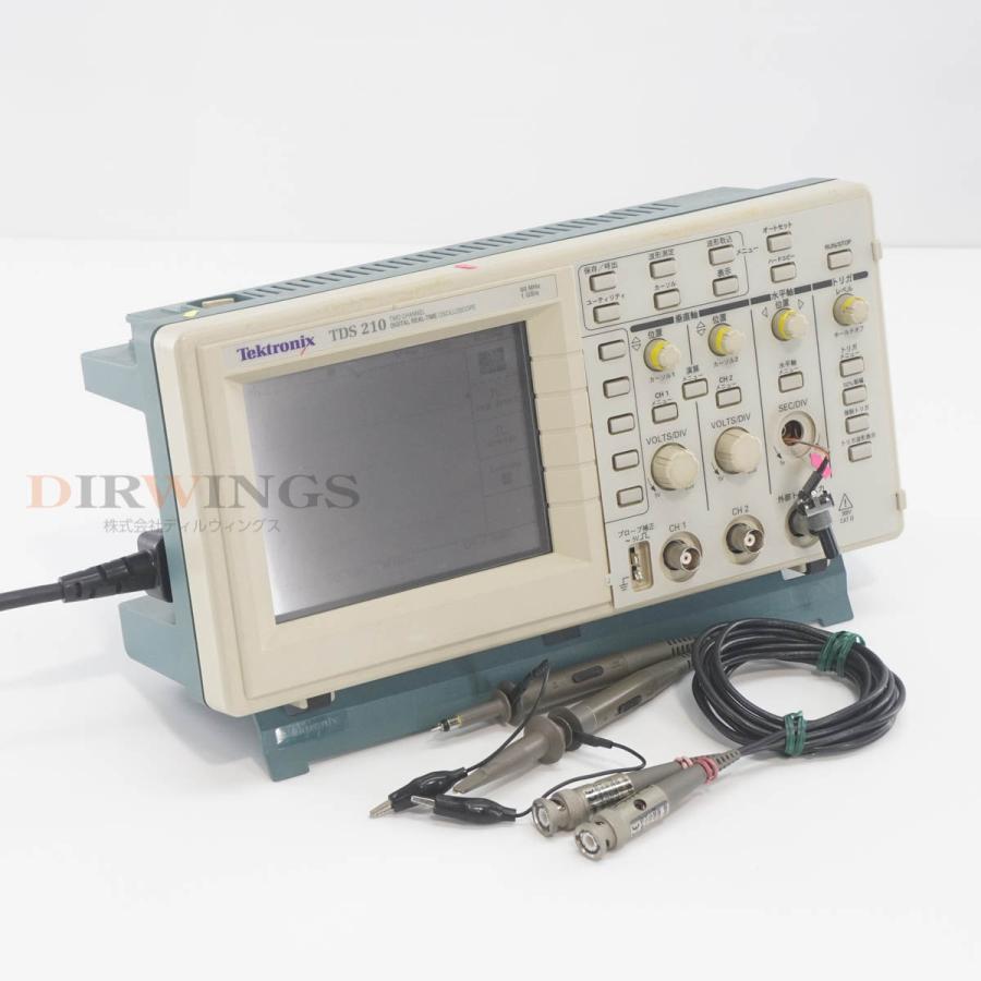 [JB]USED 保証なし Tektronix TDS 210 TDS210 DIGITAL REAL-TIME OSCILLOSCOPE ...