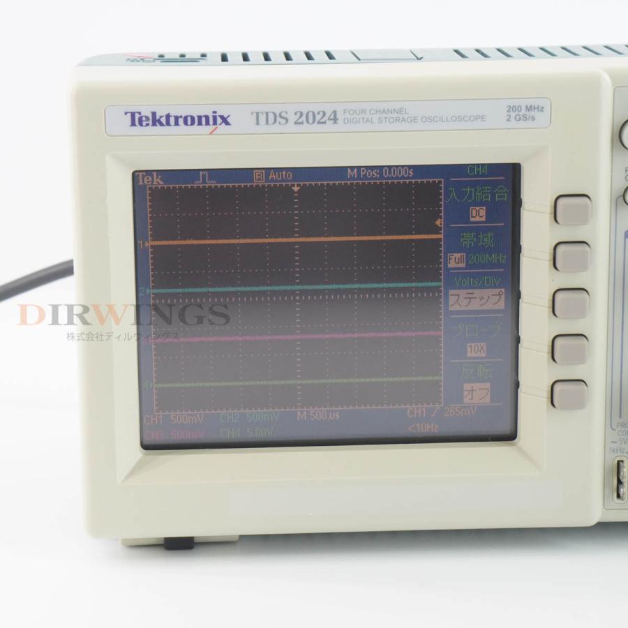 [JB]USED 保証なし Tektronix TDS 2024 TDS2024 DSO DIGITAL STORAGE ...