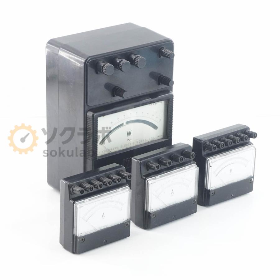 [DW]USED 8日保証 セット YOKOGAWA 2041 2051 2053 YEW WATTMETER AMMETER ...