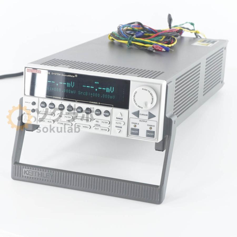 [JB]USED 保証なし KEITHLEY 2602 SYSTEM SourceMeter システムソースメーター [07039-0002] : ソクラボショップ - 通販 - Yahoo ...