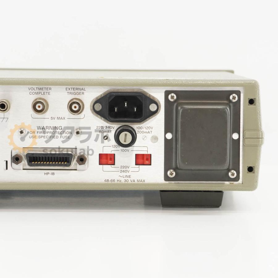 [DW]USED 8日保証 hp 3457A DMM DIGITAL MULTIMETER デジタルマルチメーター [07039-0009 ...