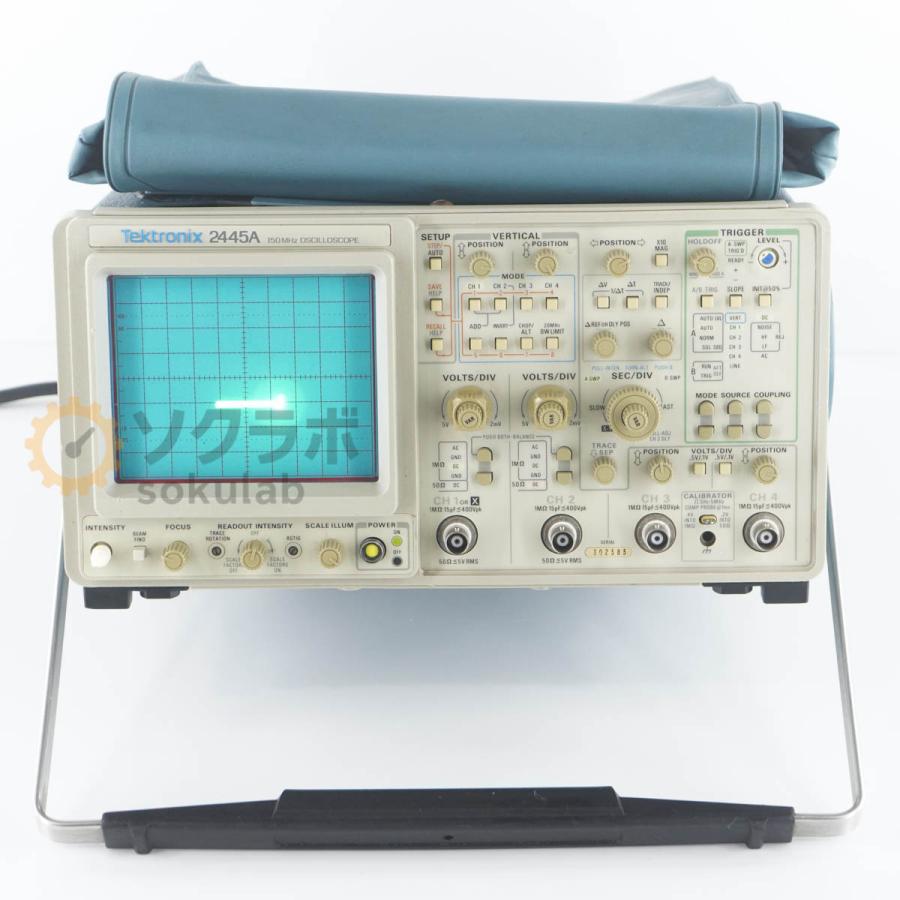 [JB]USED 保証なし Tektronix 2445A OSCILLOSCOPE オシロスコープ 150MHz [07039-0017 ...