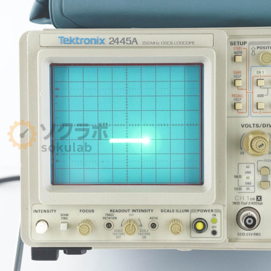 [JB]USED 保証なし Tektronix 2445A OSCILLOSCOPE オシロスコープ 150MHz [07039-0017] : ソクラボショップ - 通販 - Yahoo ...