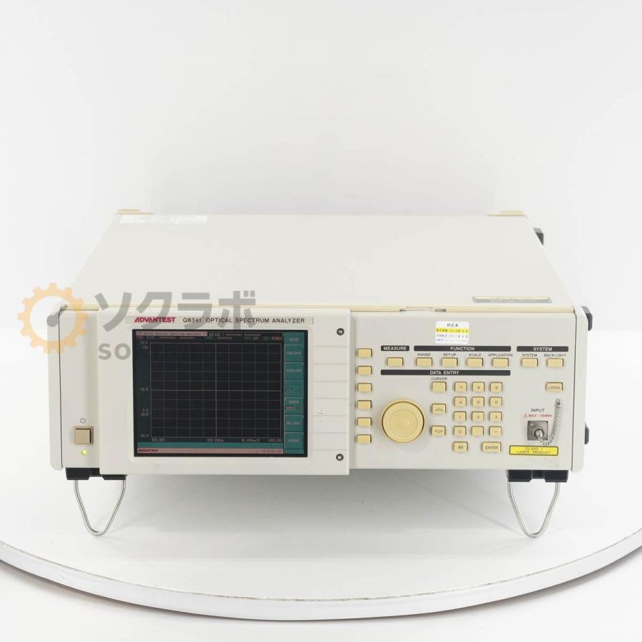 [JB]USED 保証なし ADVANTEST Q8341 OPTICAL SPECTRUM ANALYZER 光スペクトラムアナライザー ...