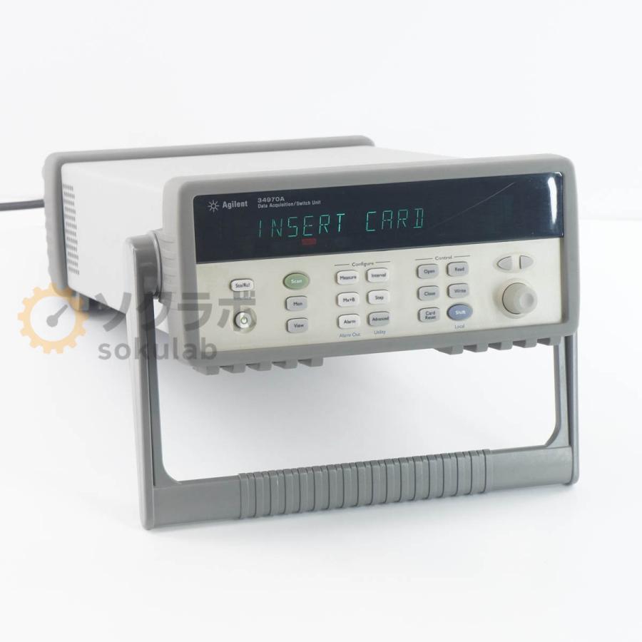 [JB]USED 保証なし Agilent 34970A Data Acquisition/Switch Unit データ収集 データロガー ...