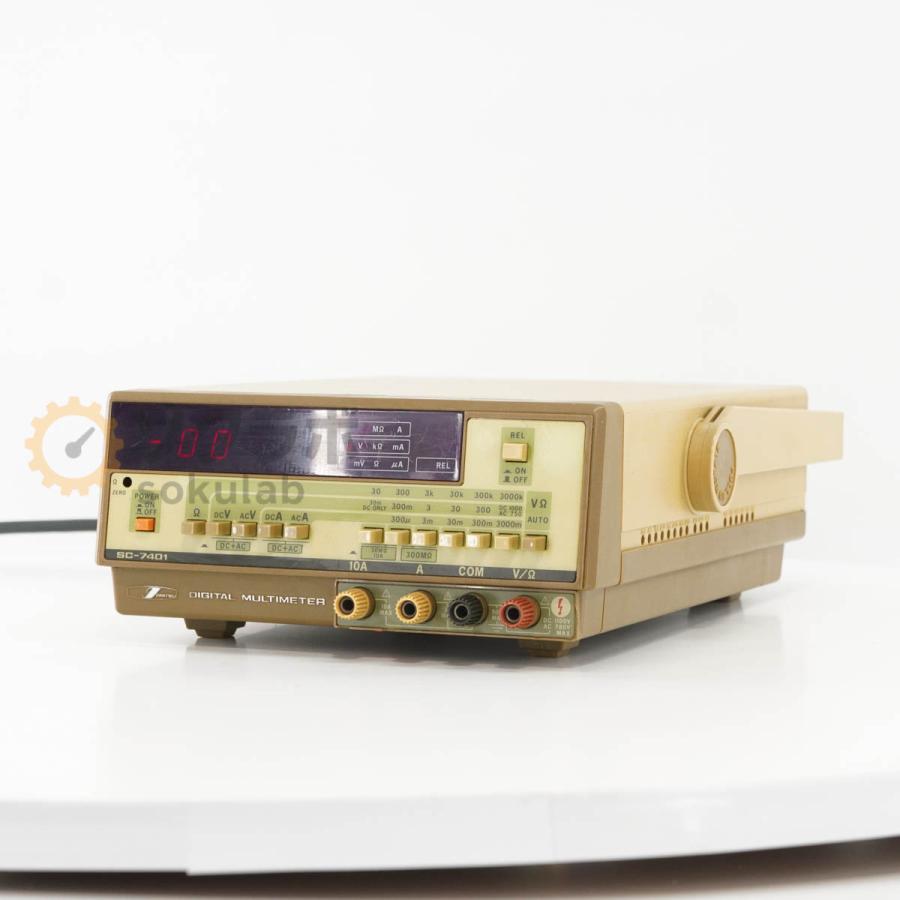 [DW]USED 8日保証 IWATSU SC-7401 DMM DIGITAL MULTIMETER デジタルマルチメーター [07039 ...