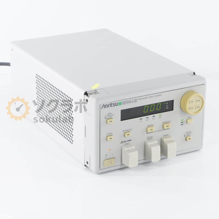 [DW]USED 8日保証 Anritsu MN9611B Programmable Optical Attenuator プログラマブル光 ...
