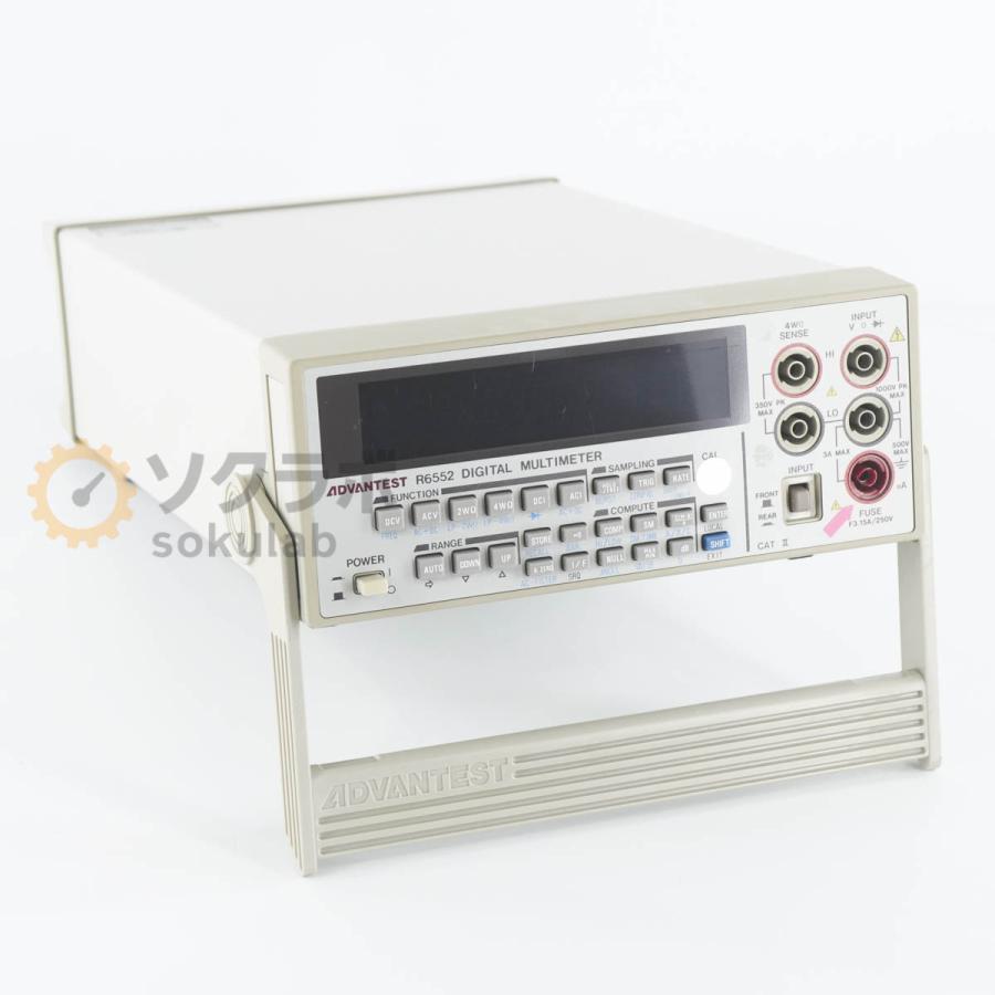 [JB]USED 保証なし ADVANTEST R6552 DMM DIGITAL MULTIMETER デジタルマルチメーター [07039 ...