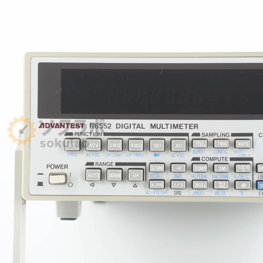 [JB]USED 保証なし ADVANTEST R6552 DMM DIGITAL MULTIMETER デジタルマルチメーター [07039 ...